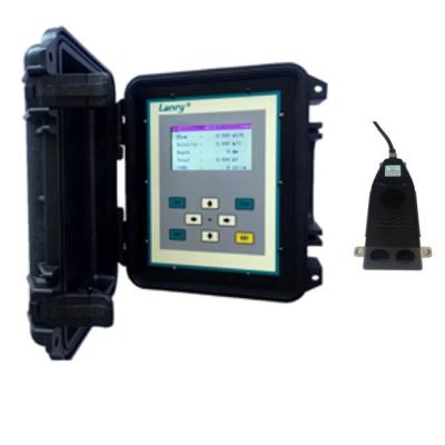 China 5000mm Depth ±1%R  1mm/S Doppler  Open Channel Flow Meter for sale