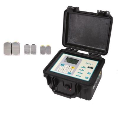 China CE Doppler Ip68 Clamp On Ultrasonic Flow Meter With Metal Sensor for sale