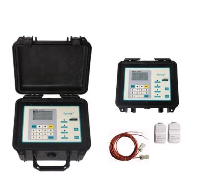 China 4-20mA OCT Output Rechargeable 40MM Doppler Ultrasonic Flow Meter for sale