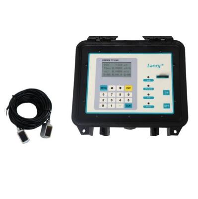 China CE  50mm Dia Portable Ultrasonic Mass  Flow Meter With Data Logger Function for sale