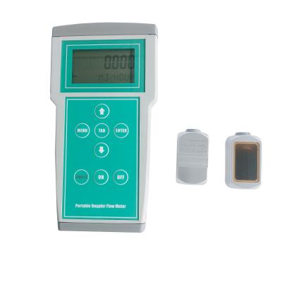 China Battery Power Dn100 Clamp On Hvac Handheld Type Ultrasonic Flow Meter for sale