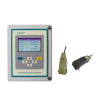 China Wall mounted area velocity type open channel ultrasonic flow meter with data logger for sale