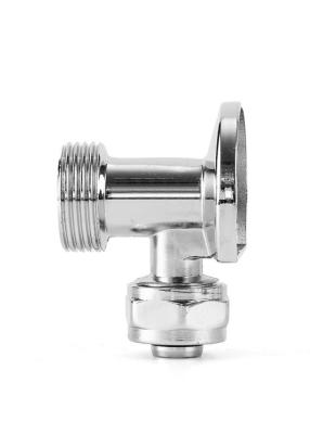 China Compression Brass Tube Fitting Push Connector Natural Color for sale