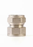 China Antiwear Stable Chrome Pipe Nipple , Nontoxic Brass Inverted Flare Fittings for sale