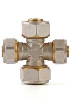 China Multisized Copper Brass Tube Fitting 1.2Mpa Anti Corrosion Durable for sale