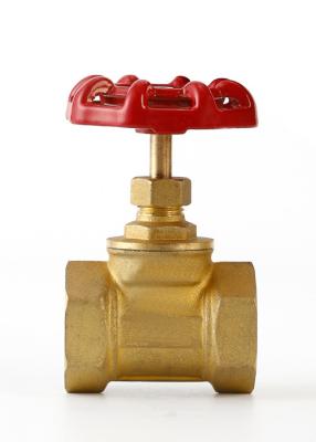 China PN16 Threaded Brass Stop Valve Heat Resistant For Water Gas Oil for sale
