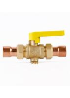 China Rustproof Stable Natural Gas Ball Valve , Nontoxic Brass Gasoline Shut Off Valve for sale