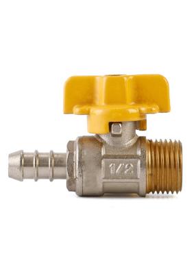 China Moistureproof Stable Brass Gas Ball Valve Wear Resistant Durable for sale