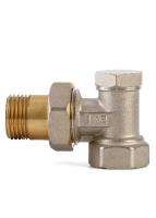 China Practical Rustproof Thermostatic Rad Valves , Anticorrosive Brass TRV Radiator Valves for sale
