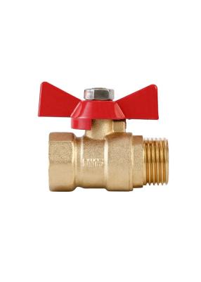 China Heatproof Durable Copper Shut Off Valve , Anticorrosive Brass Ball Valves For Water for sale