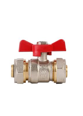 China Anticorrosive Union Ball Valve Brass Multipurpose Heatproof Durable for sale