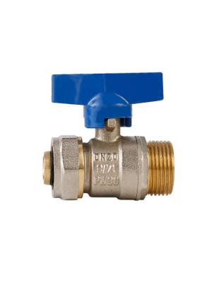 China Durable Full Bore Brass Ball Valve Wear Resistant Multipurpose for sale