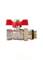 China DN15-DN100 Brass Ball Valve CW617N Forged Technics Heat Resistance for sale