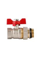 China DN15 - DN100 Pressure PN25 Brass Ball Valve Cw617n Or HPB59-3 for sale
