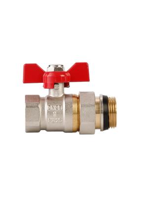 China DN15 - DN100 Pressure PN25 Brass Ball Valve Cw617n Or HPB59-3 for sale