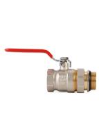 China IOS Multi Scene Brass Ball Valve CW617N Heatproof Water Oil Gas Media for sale