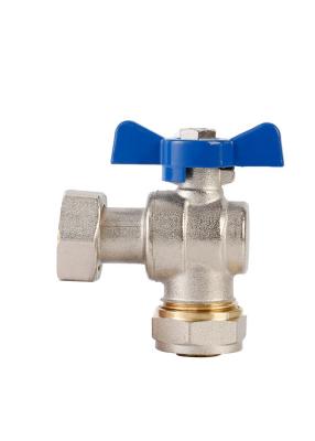 China NPT Thread DN15 Brass Ball Valve Corrosion Resistant Multipurpose for sale