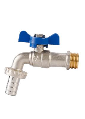 China 10bar 16bar Brass Bibcock Valve Corrosion Resistant For Basin for sale