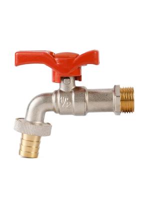 China DN15 Rustproof Brass Hose Faucet , Multipurpose Outside Tap Check Valve for sale