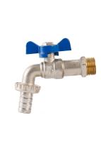 China Rustproof Forged Outdoor Tap Valve , Corrosion Resistant Brass Water Tap for sale
