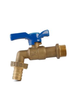 China Antirust Practical Bibcock Ball Valve , Multi Scene Small Brass Water Taps for sale