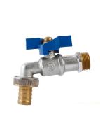 China Stable Garden Tap Brass Bibcock Valve Multifunctional Weatherproof for sale