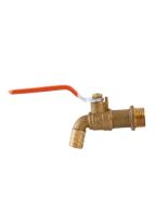 China Lockable Antirust Outdoor Tap Brass , Anti Corrosion Brass Water Faucet for sale