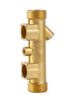 China Weatherproof Brass Tube Fitting Air Brake Nontoxic Multipurpose for sale
