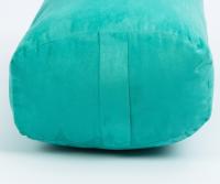China Eco-Friendly Yoga Bolster 26x11x7 Inch Premium Velvet Cushion for Restorative Practice for sale