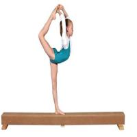 China Hollow Wood Core CE Certified Lightweight 8ft Training Balance Beam for sale