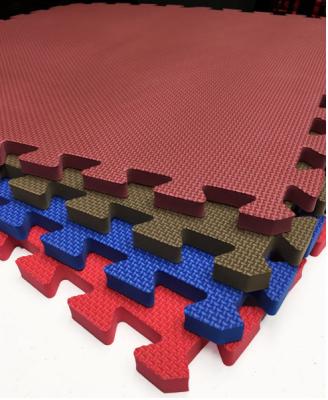 China Interlocking EVA Foam Gym Mats 2x2 ft 5/8 inch Thick for Fitness Exercise Rooms for sale