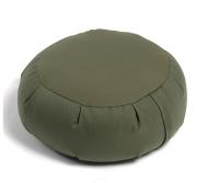 China Round Adjustable Yoga Bolster Pillow 18x6 Inch Upholstery Grade Cotton Fill for sale