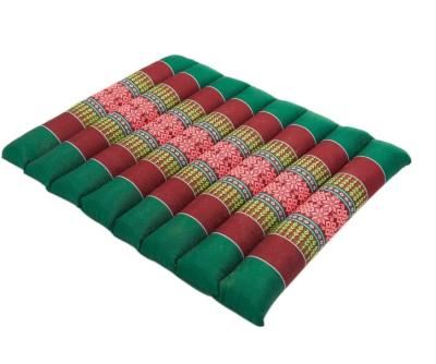 China Organic Kapok Fiber Yoga Meditation Cushion 19x20x3 Inch Foldable Cotton for sale