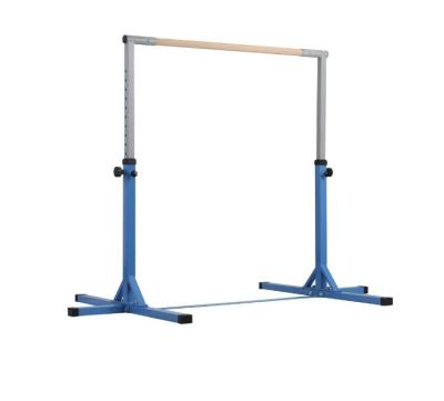 China Gymnastics Training Bar Horizontal Kip Bar for Kids 77.5 Inch Adjustable Height Fitness Equipment for sale