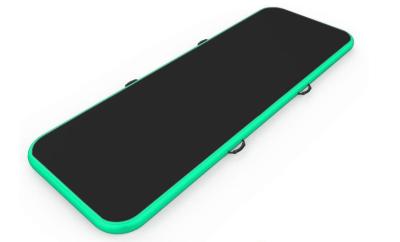 China Inflatable Air Track Mat 10ft 20ft with Electric Pump for Gymnastics Cheerleading Training for sale