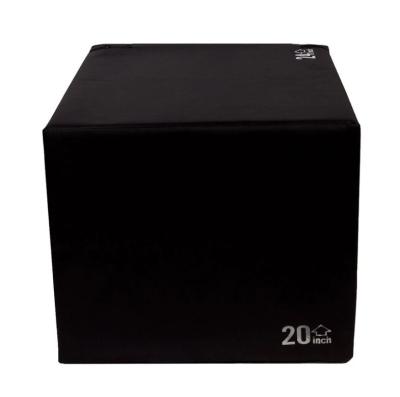 China 3-in-1 Plyometric Jump Box 30x24x20 Inch Foam Plyo Box for Home Gym Fitness 350 lbs Capacity for sale