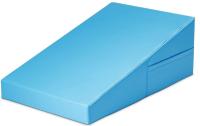 China Soft Eco Friendly EPE foam 7.5lbs Cheese Wedge Gymnastics Mat for sale