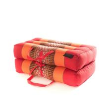 China Medium Foldable Yoga Bolster Pillow 14.7x16x3 Inch Sustainable Meditation Cushion for sale