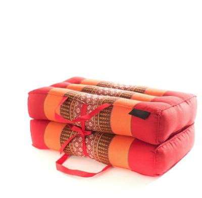 China Medium Foldable Yoga Bolster Pillow 14.7x16x3 Inch Sustainable Meditation Cushion for sale