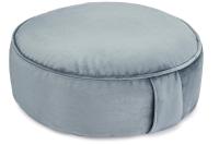 China Organic Buckwheat Velvet Yoga Meditation Cushion 18 Inch Floor Pillow with Removable Cover for sale