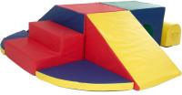 China Kids Foam Building Blocks Playset 7 Piece Soft EVA Foam Gymnastics Climber for Toddlers for sale