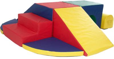 China Kids Foam Building Blocks Playset 7 Piece Soft EVA Foam Gymnastics Climber for Toddlers for sale