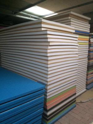 China Gym Foam Wall Padding 183x61x5cm for Basketball Courts and Gymnastics Safety for sale