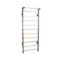 China Wooden Stall Bars Swedish Wall Ladder 36in Width 300lbs Capacity Home Gym for sale