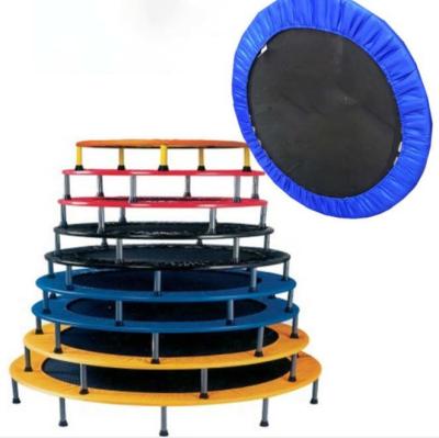 China 35.5 Inch Children Fitness Trampoline with 30 Elastic Cords and Handle Bar for sale