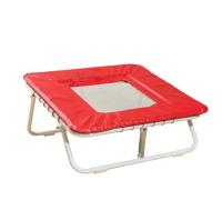 China Gymnastics Height Adjustable Trampette Standard Mini-Tramp 126x126 cm Frame 70x70 cm Bed for sale