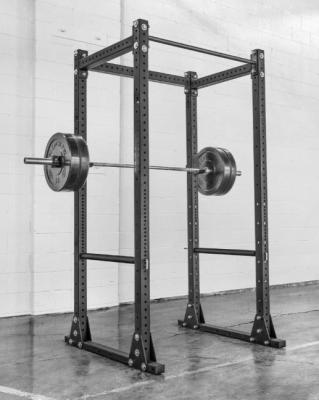 China Elite Home Gym Professional Power Rack 48x49x92 Inch Fitness Strength Training Cage for sale