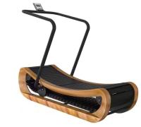 China Non-Motorized Curved Treadmill 175x75x145cm Manual Walking Air Runner Home Gym Equipment for sale