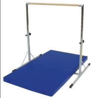 China Female Olympic Uneven Bar Gymnastics Equipment 170cm Bar Length 43kg Weight for sale