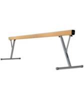 China Fig Approval Gymnastics Competition Balance Beam 500cm Aluminum Alloy with Adjustable Height 70-125cm for sale